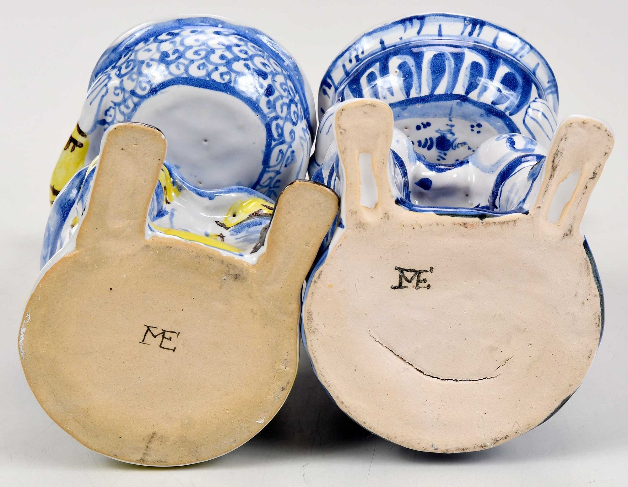 Michelle Erickson | Two Figural Salts (21st Century) | MutualArt