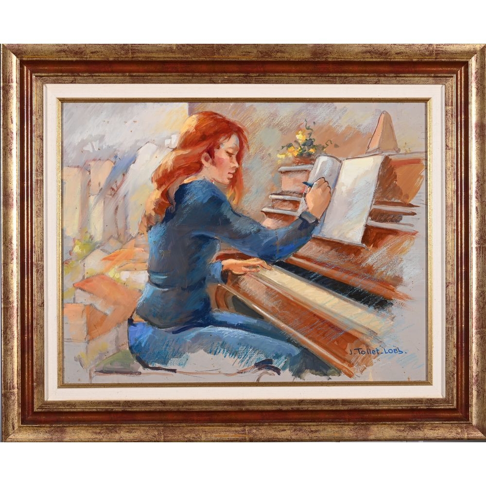 Jacqueline Tollet-loeb | Le pianiste | MutualArt