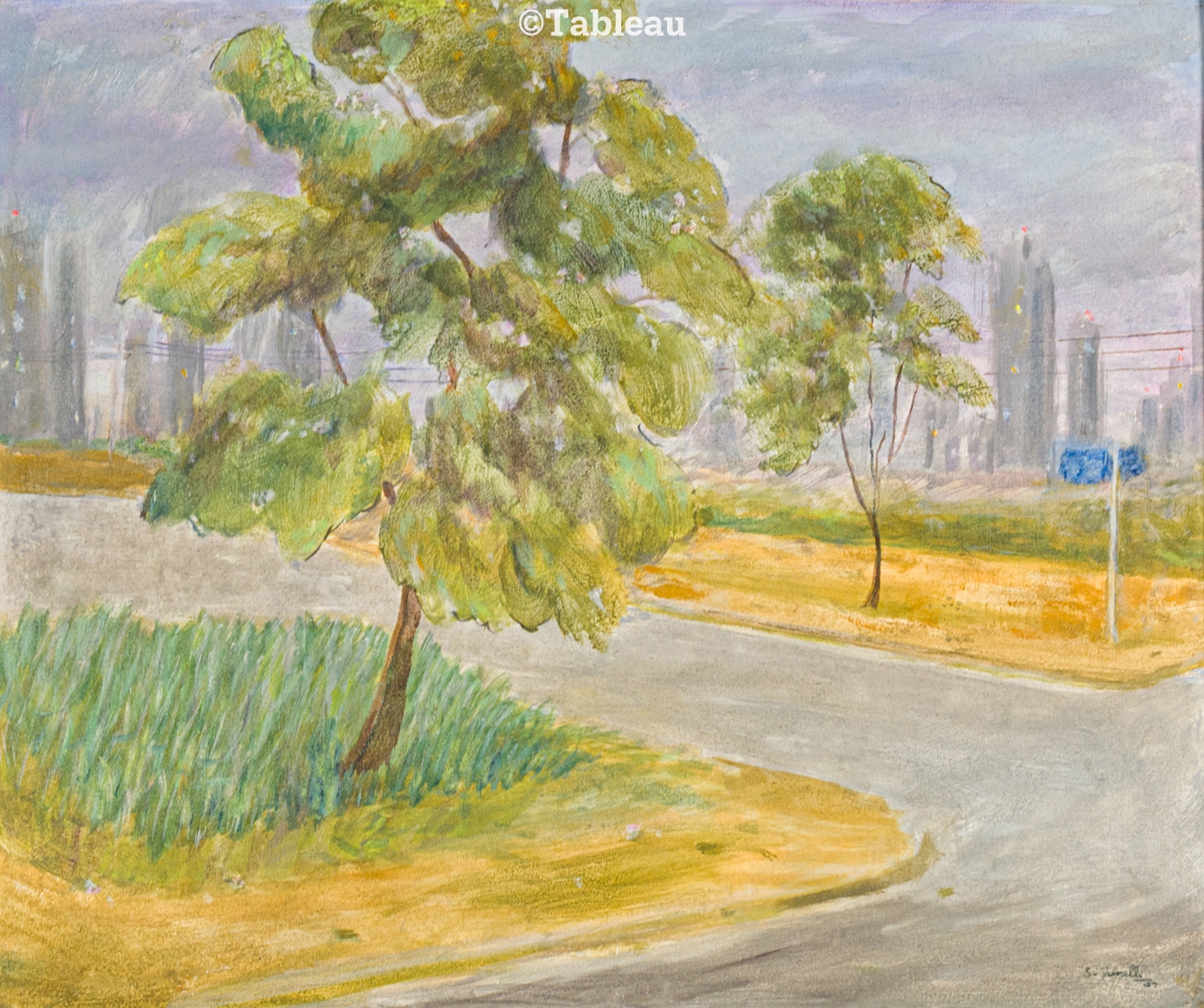 Sergio Fanelli | Duas árvores (2007) | MutualArt