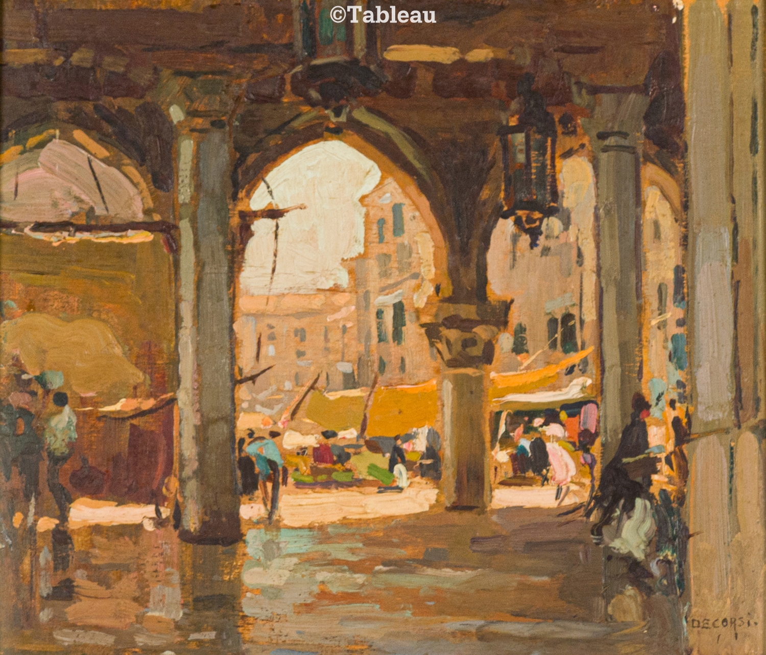 Nicola de Corsi | Mercado de Nápoles | MutualArt