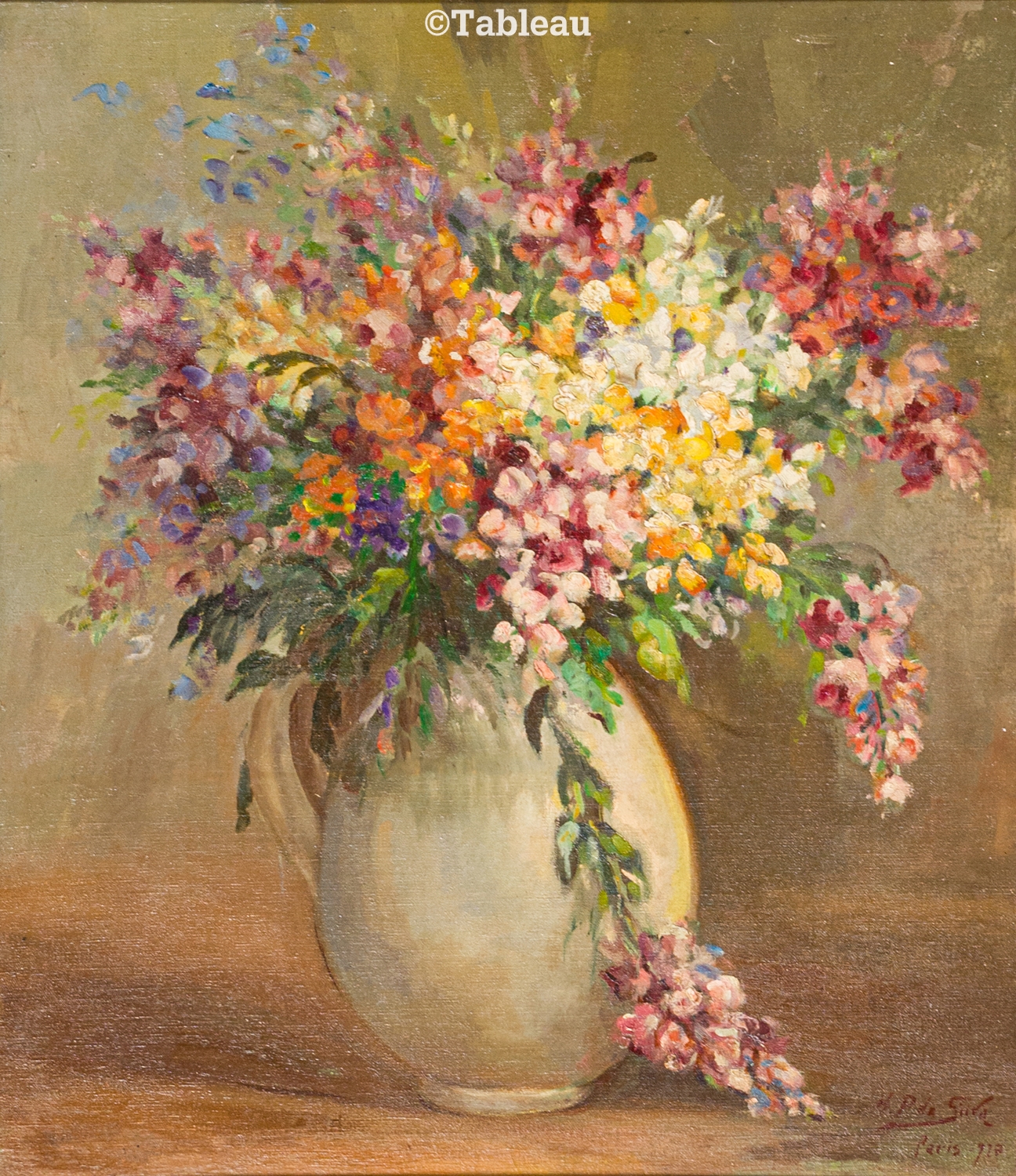 Helena Pereira da Silva Ohashi | Vaso com flores (1928) | MutualArt