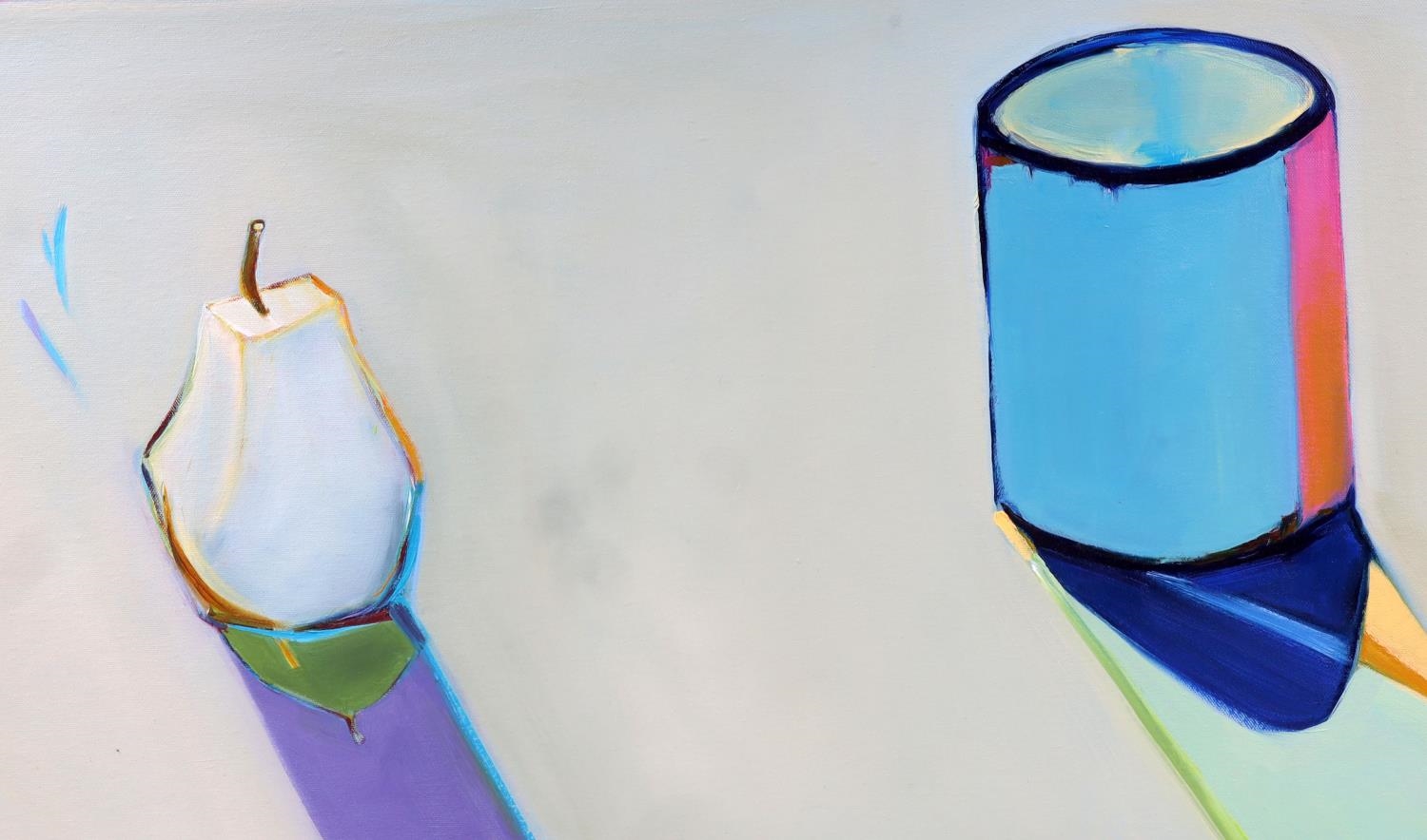 Raimonds Staprans | RAIMONDS STAPRANS THE PEAR AND THE CAN PAINTING ...