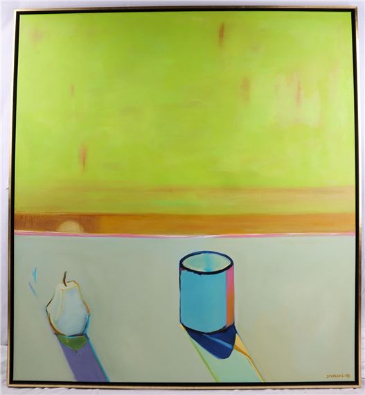 Raimonds Staprans | RAIMONDS STAPRANS THE PEAR AND THE CAN PAINTING ...