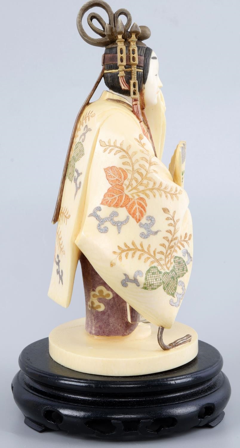 Japanese School, 20th Century | MEIJI PERIOD JAPANESE ANCESTORY IVORY ...