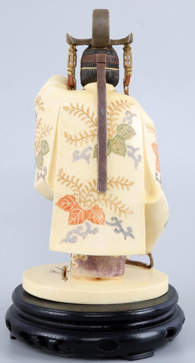 Japanese School, 20th Century | MEIJI PERIOD JAPANESE ANCESTORY IVORY ...