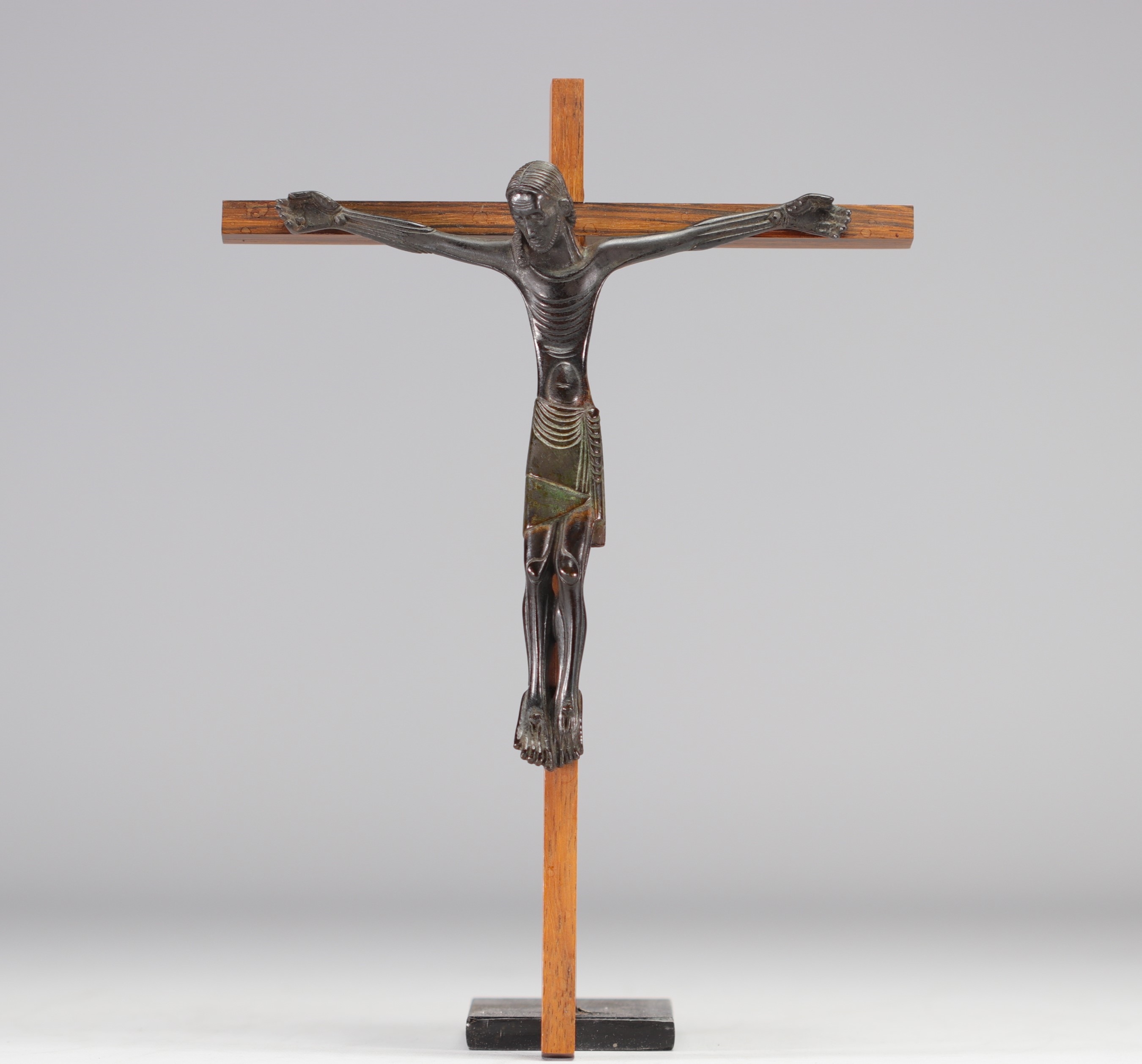Jean Lambert-Rucki | Lambert RUCKI (1888-1967) Crucifix and bronze ...