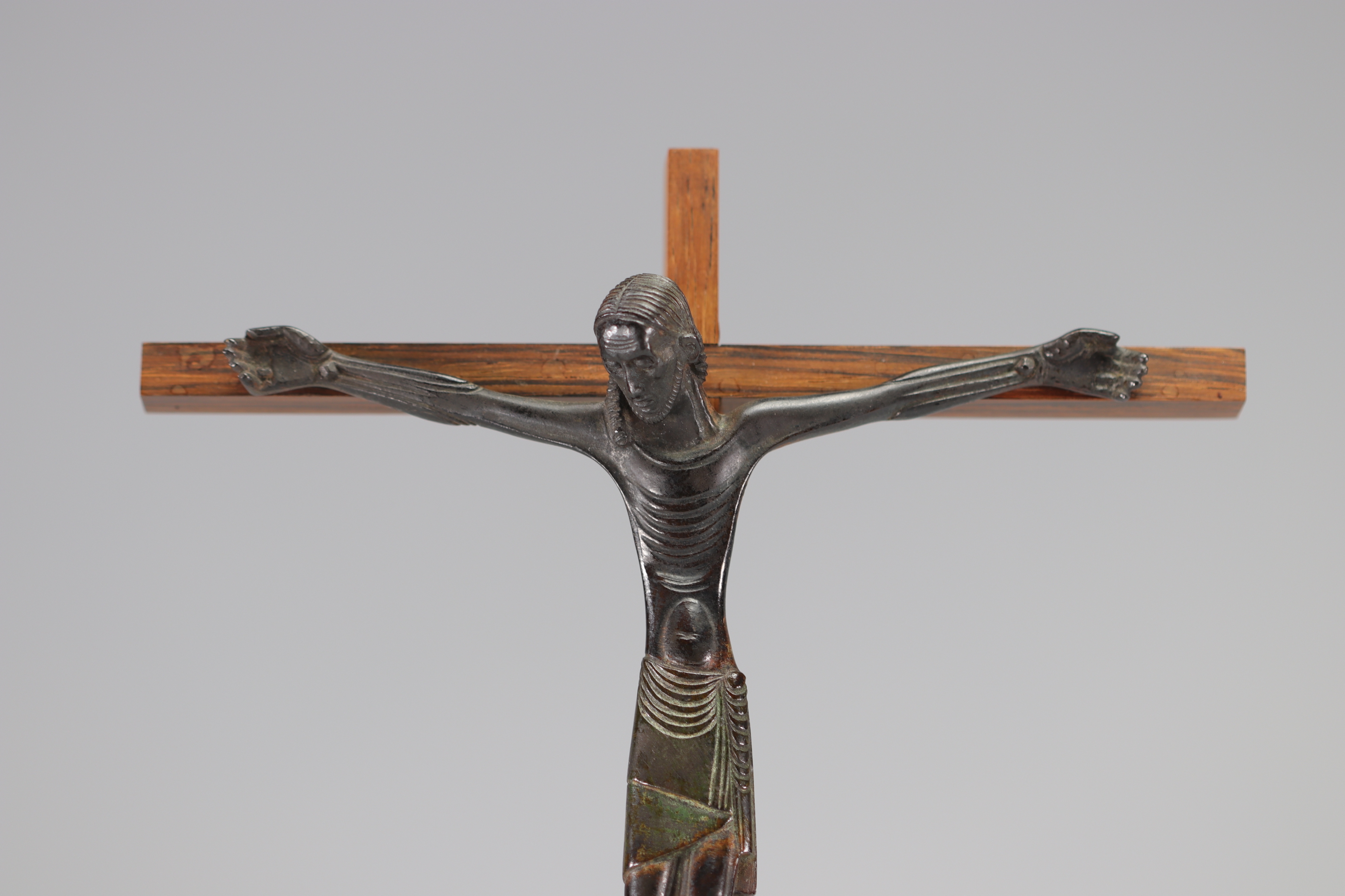Jean Lambert-Rucki | Lambert RUCKI (1888-1967) Crucifix and bronze ...