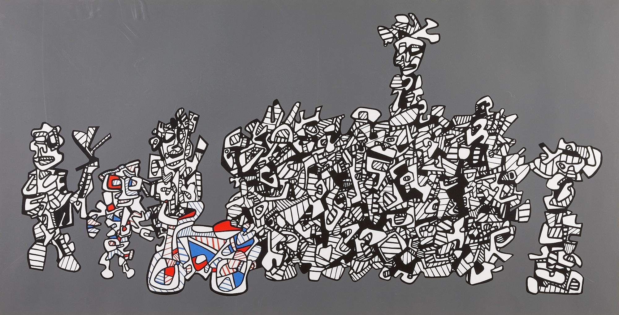 Jean Dubuffet | Figure VIII (1974) | MutualArt