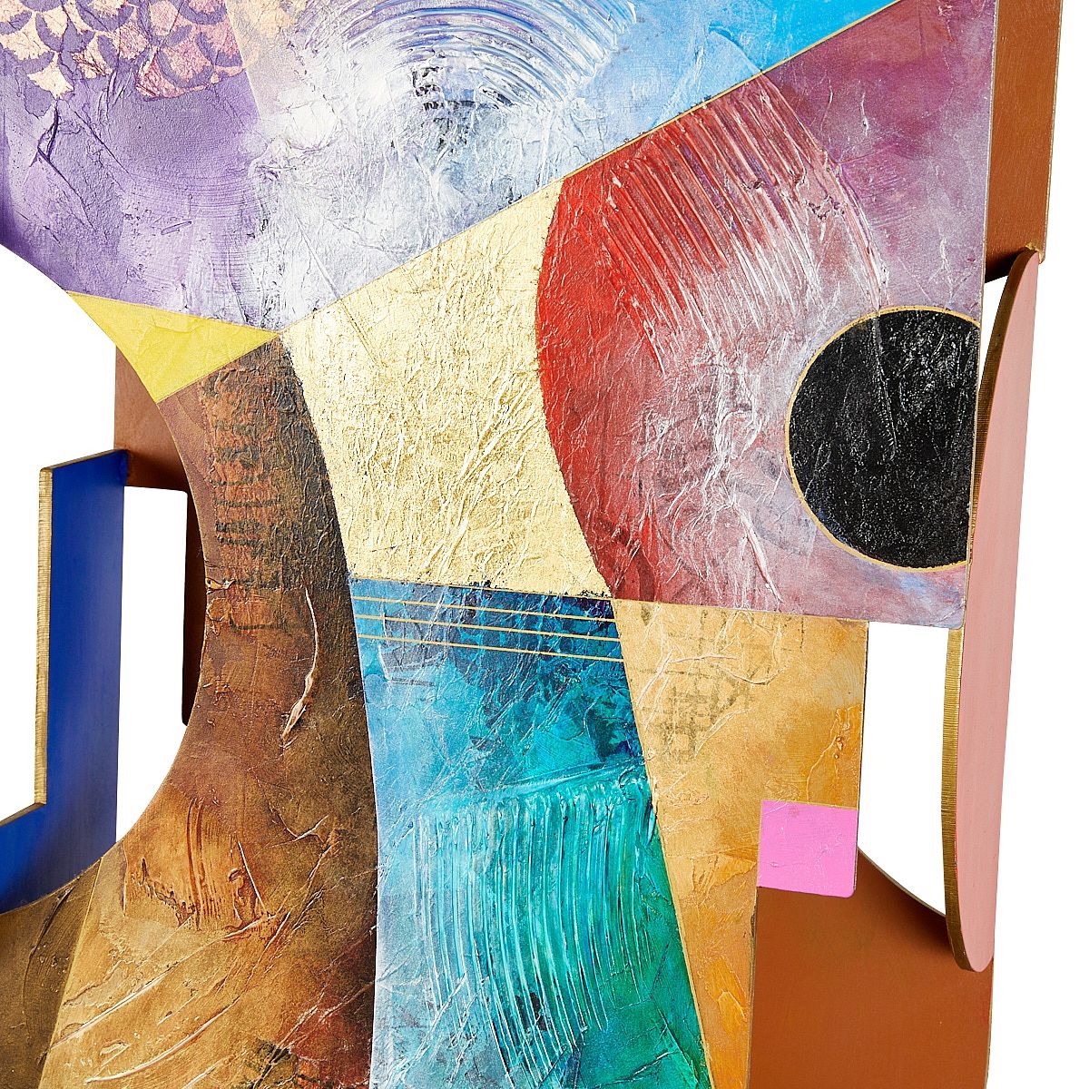 Richard Hall | Richard Hall Painted Steel Sculpture | MutualArt
