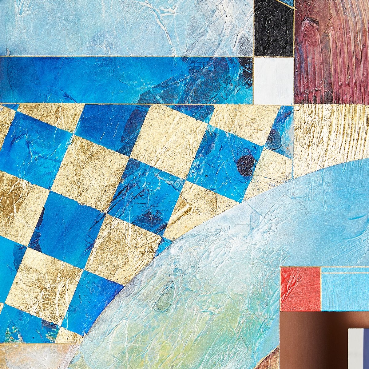 Richard Hall | Richard Hall Painted Steel Sculpture | MutualArt