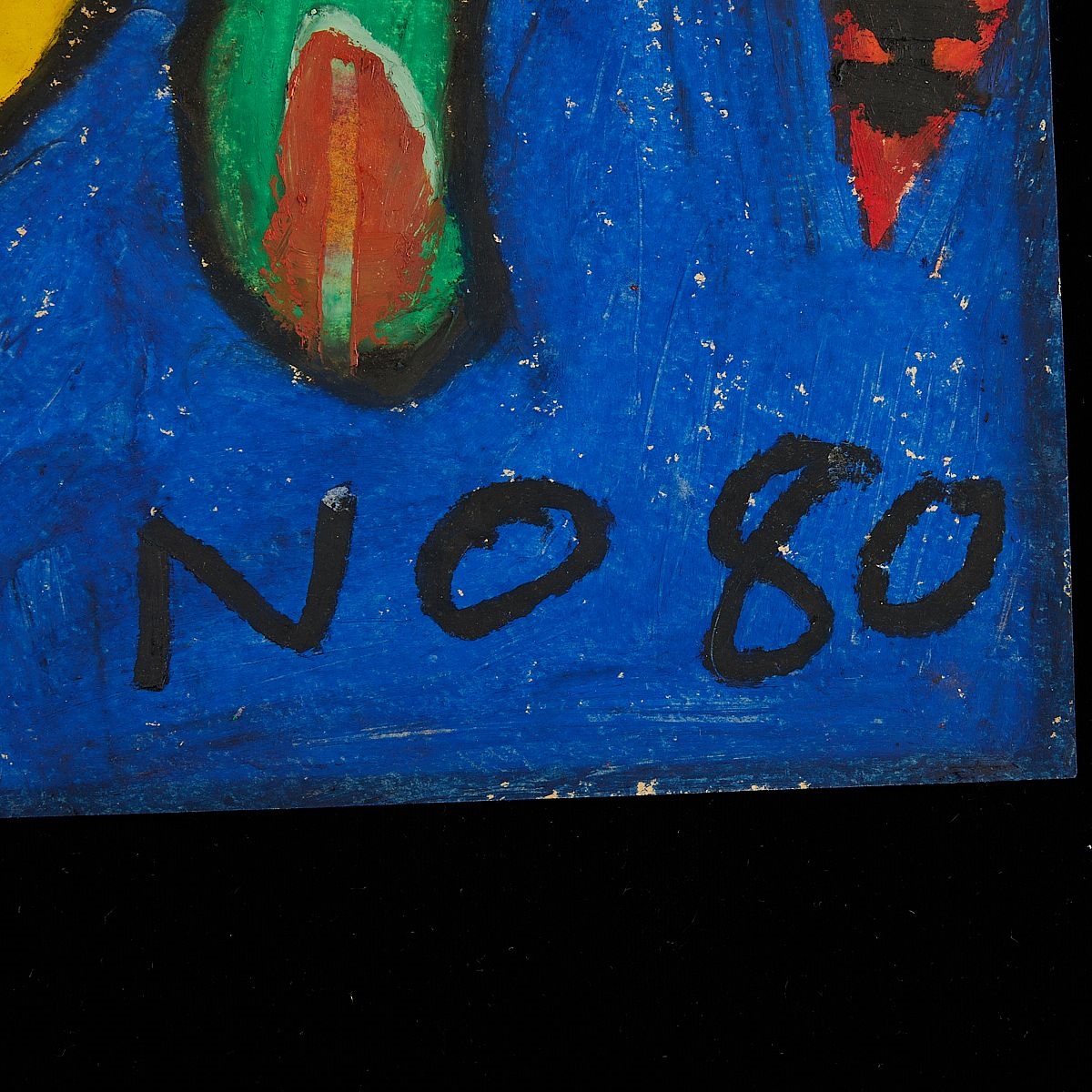 Norris Embry | Norris Embry Mixed Media Painting 1980 (1980) | MutualArt