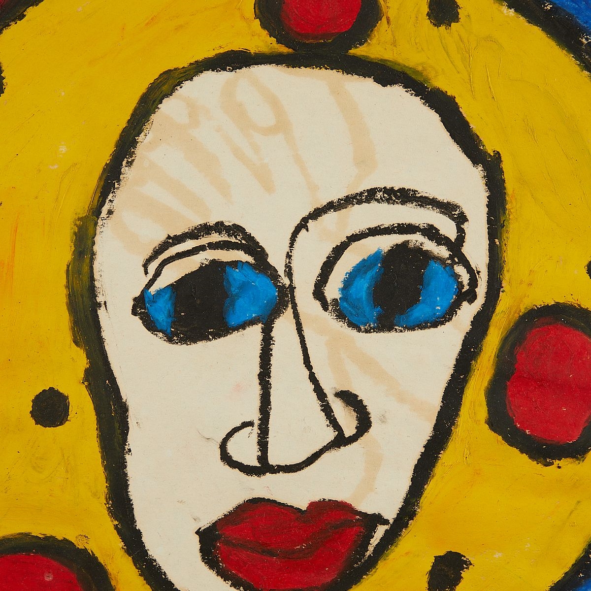 Norris Embry | Norris Embry Mixed Media Painting 1980 (1980) | MutualArt