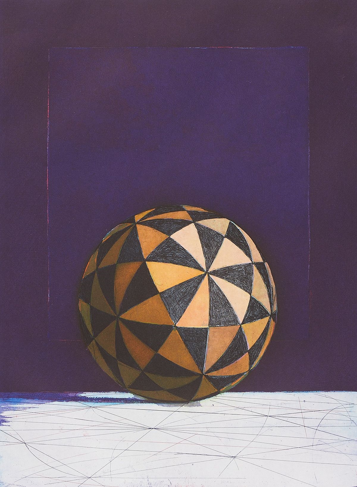 John Stuart Gibson | John S. Gibson Sphere Etching and Aquatint | MutualArt