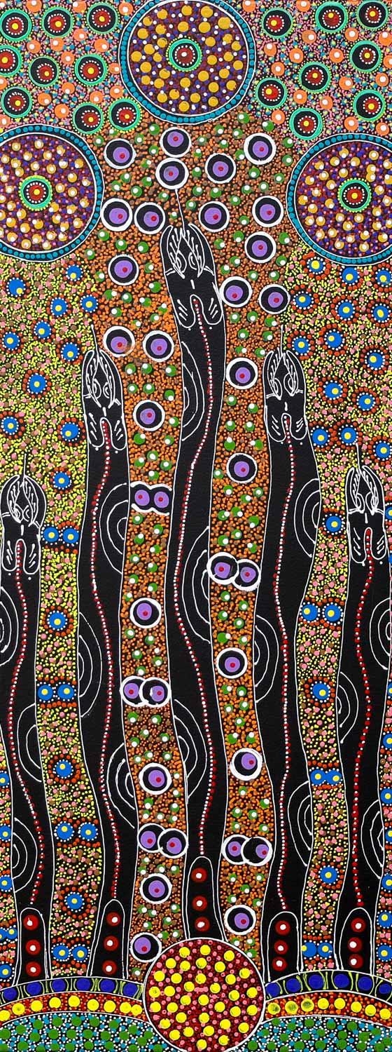 Cindy Wallace Nungurrayi | Dream Time Sisters | MutualArt