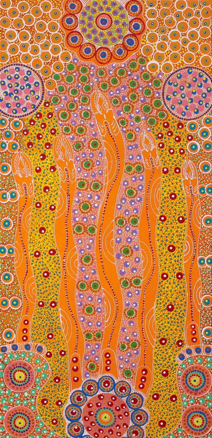 Cindy Wallace Nungurrayi | Dream Time Sisters | MutualArt