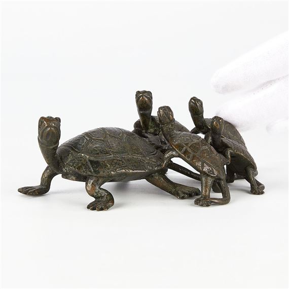 Japanese School, 19th Century | Late 19th c. Japanese Meiji Bronze ...
