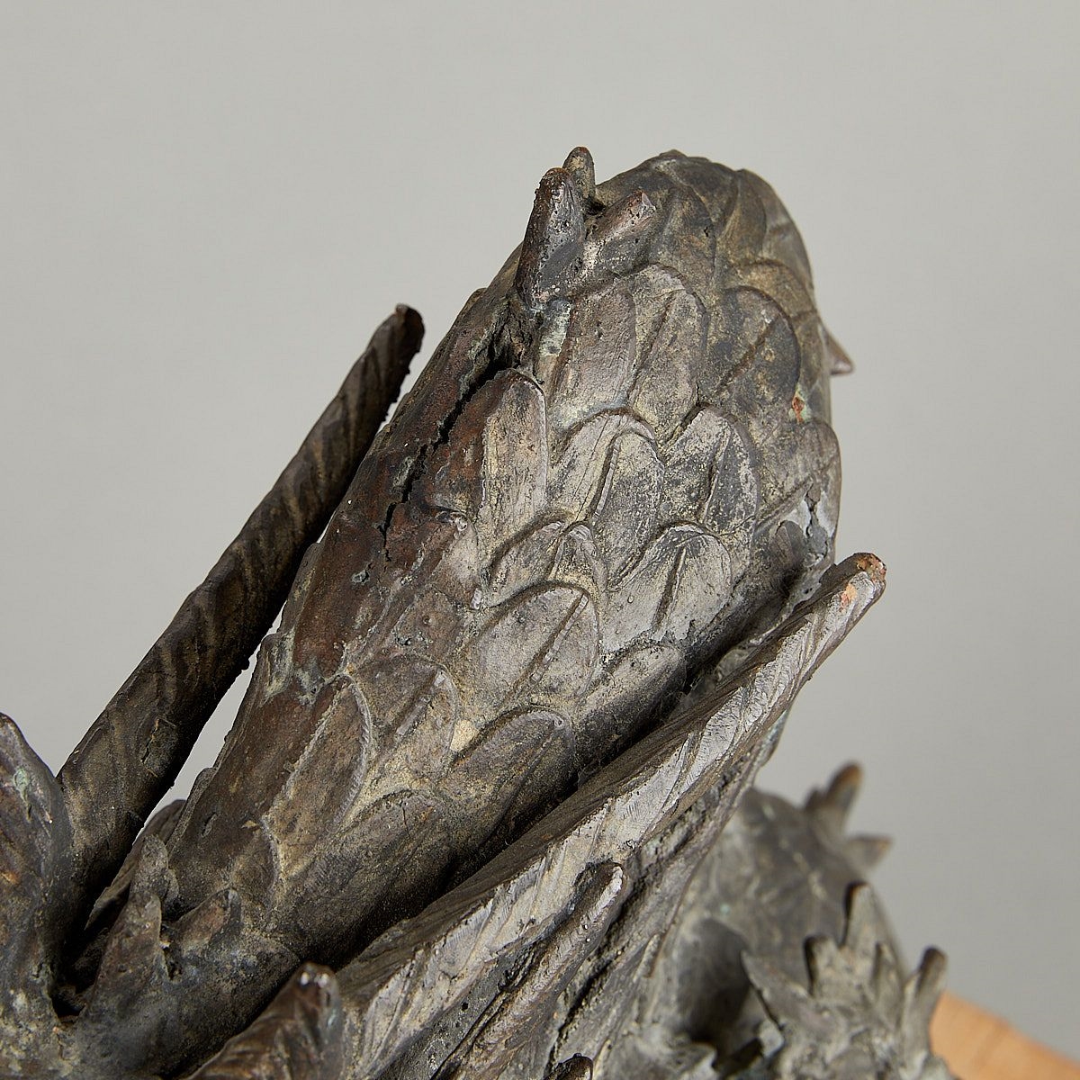 Malcolm Emil Lein | Japanese Meiji Bronze Dragon Sculpture | MutualArt