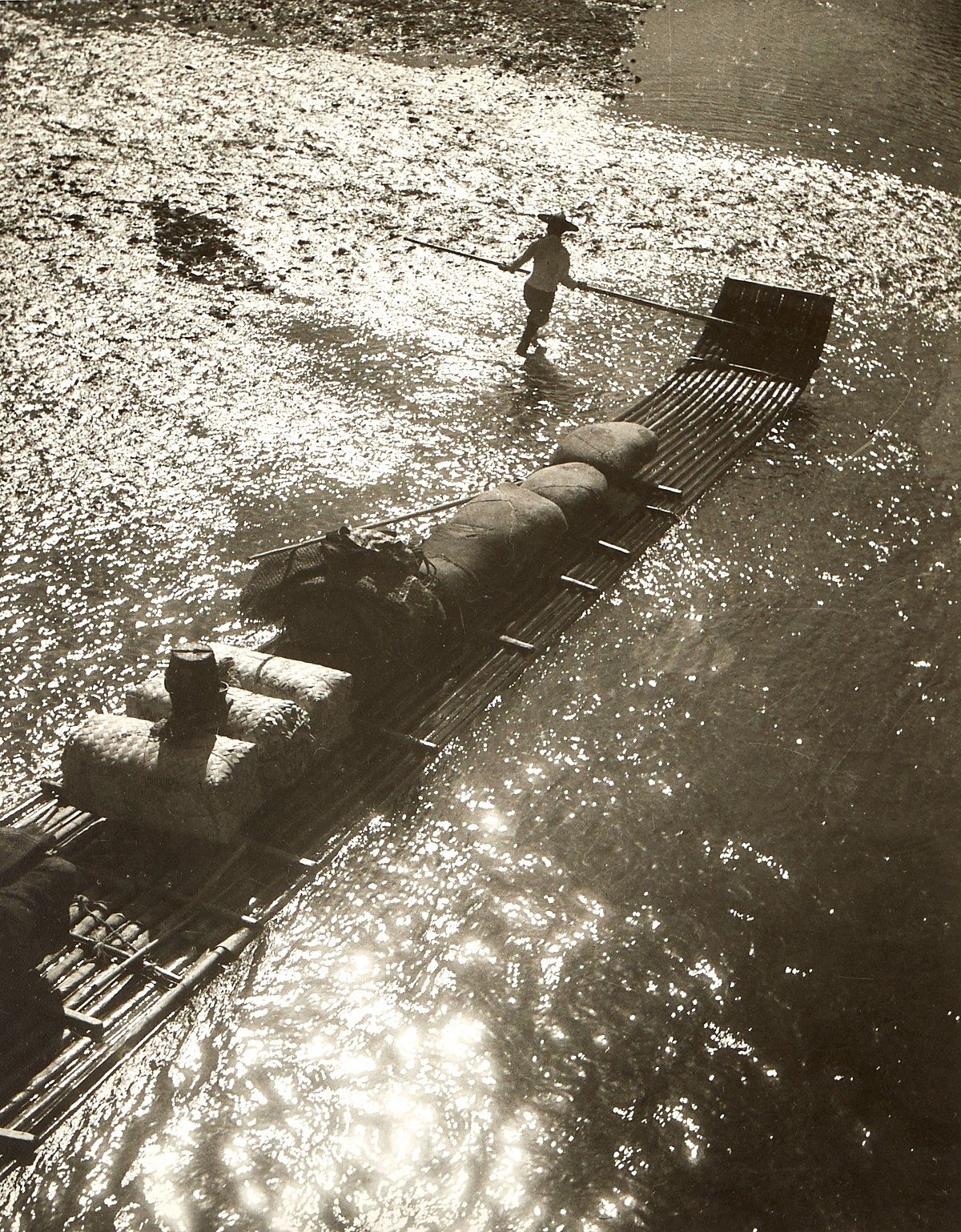 Long Chin-San | Chin San Long Photograph The Raft (1930) | MutualArt