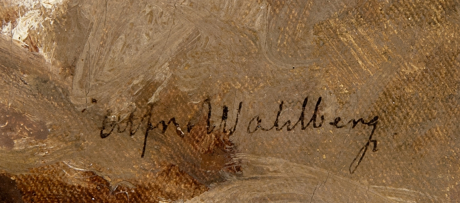 Herman Alfred Leonard Wahlberg | Coastal Cliffs | MutualArt