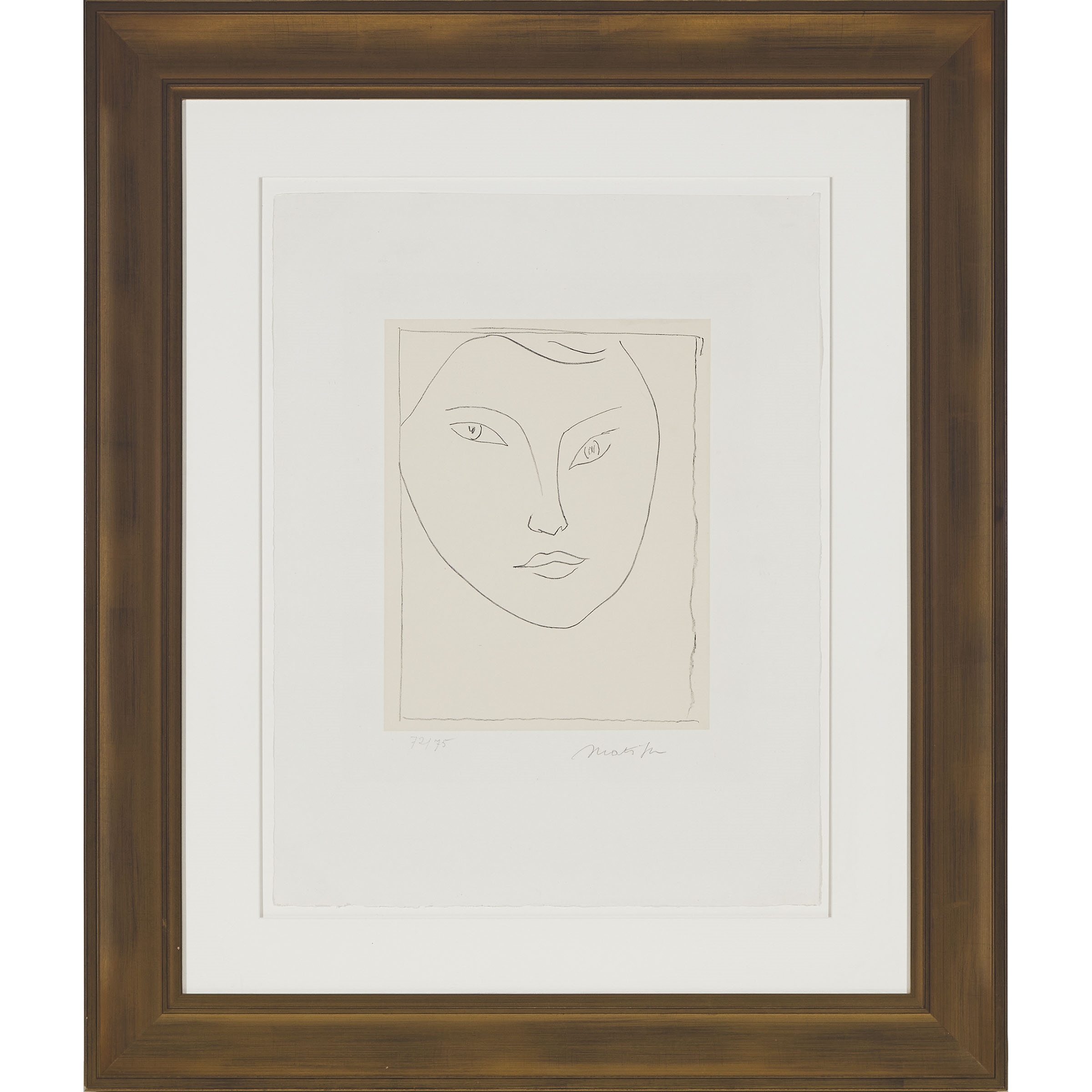 Henri Matisse | PORTRAIT DE CLAUDE D., 1946 [D. 585] (1946) | MutualArt