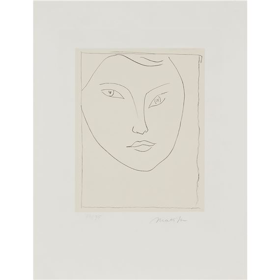 Henri Matisse | PORTRAIT DE CLAUDE D., 1946 [D. 585] (1946) | MutualArt