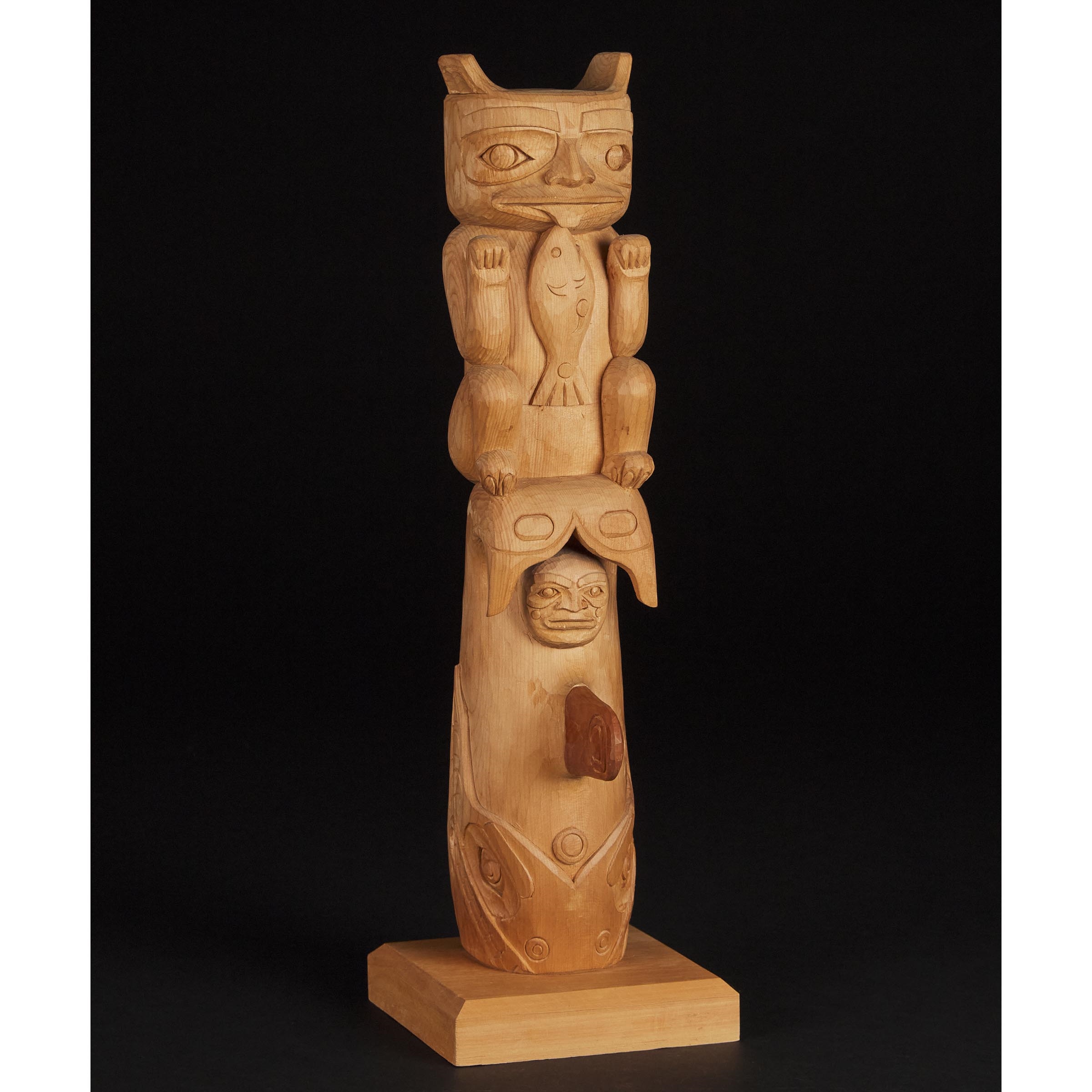 Terry Wilson | MODEL TOTEM POLE | MutualArt