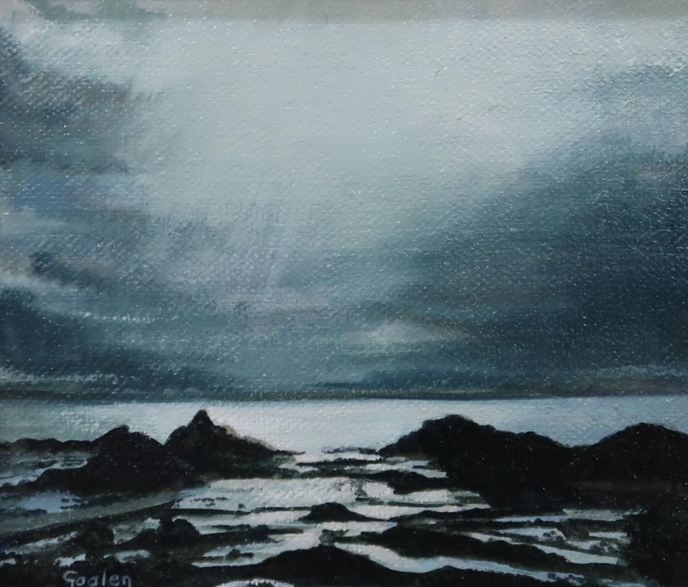 Delny Goalen | ROCK BEHIND THE HARBOUR, ELIE | MutualArt