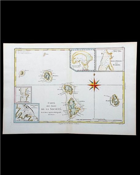 Rigobert Bonne | French Polynesia Map, 18th Century. (18th Century ...