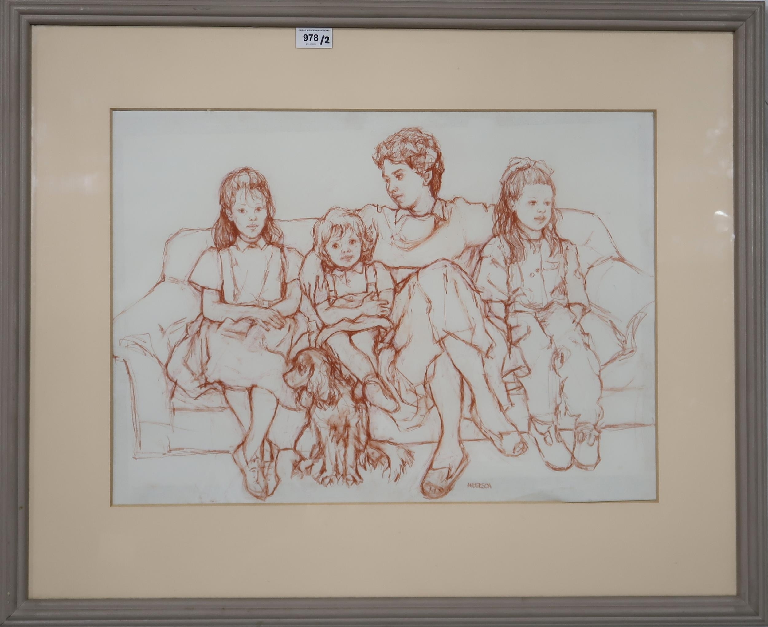 Anne Anderson | FAMILY PORTRAIT | MutualArt