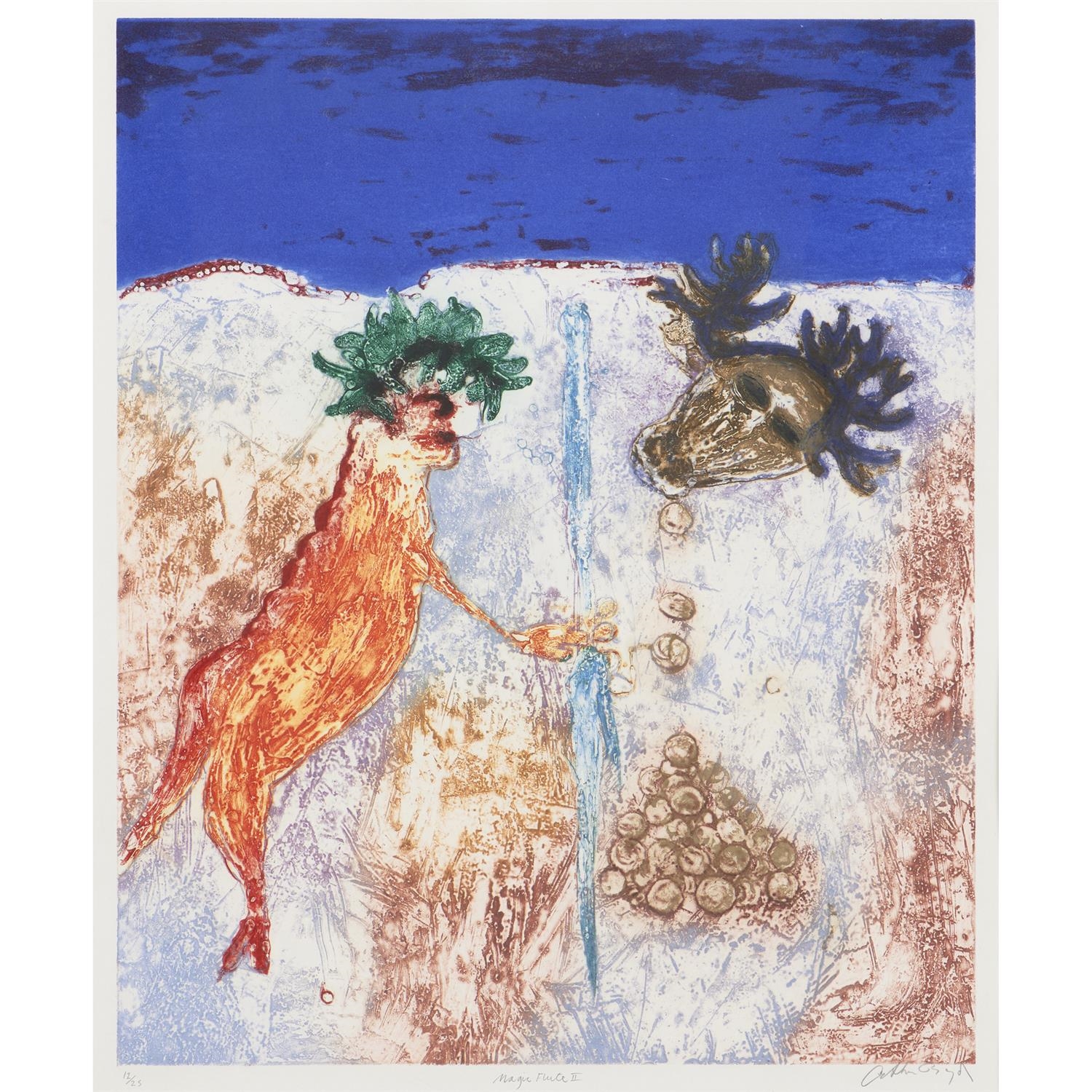 Arthur Boyd | Magic Flute II | MutualArt