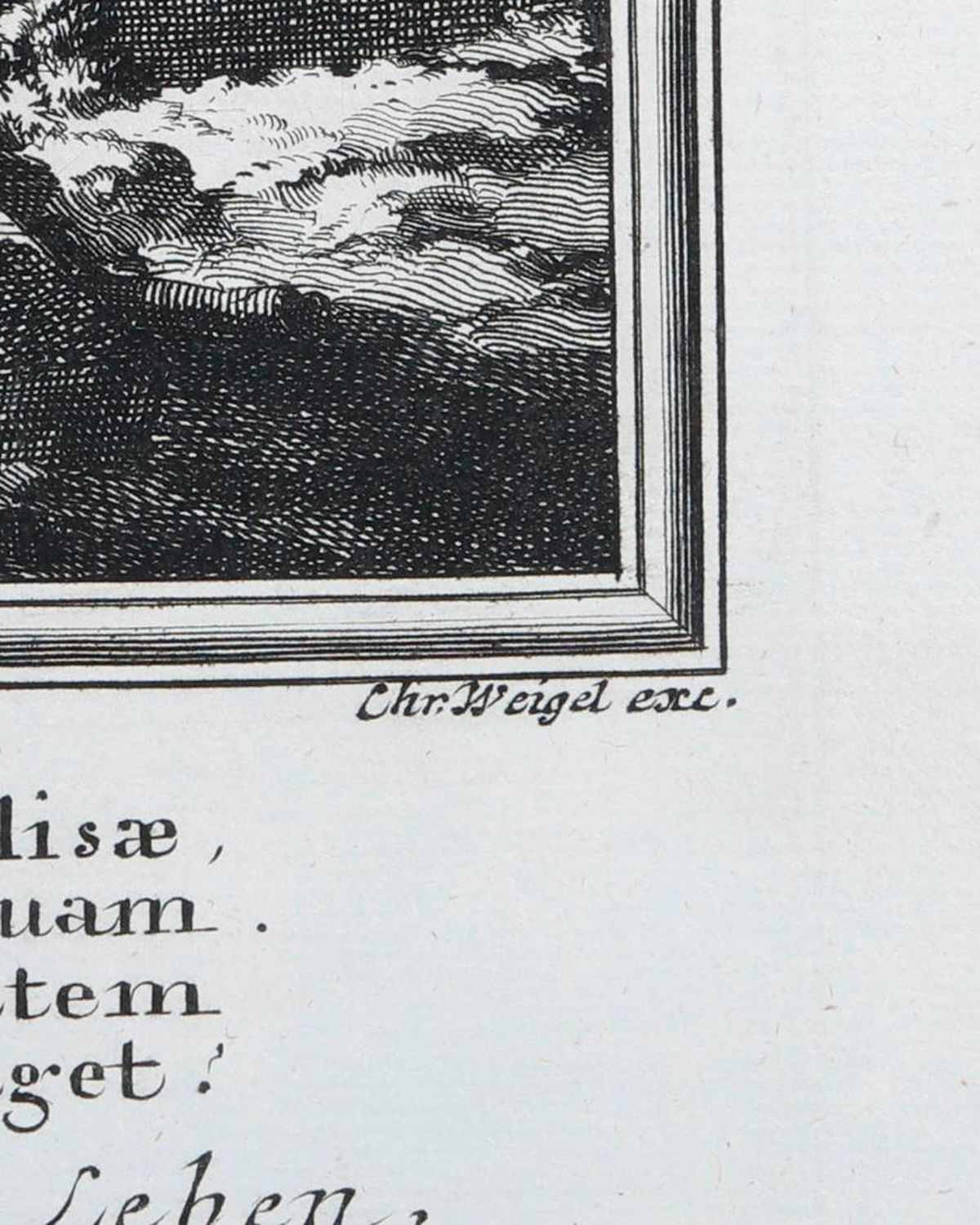 Christoph Weigel | Group of four (4) engravings from: Historiae ...