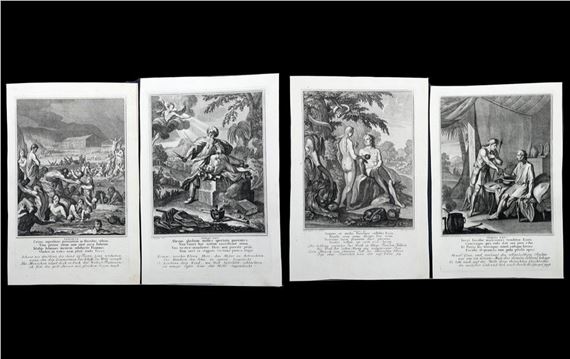 Christoph Weigel | Group of four (4) engravings | MutualArt