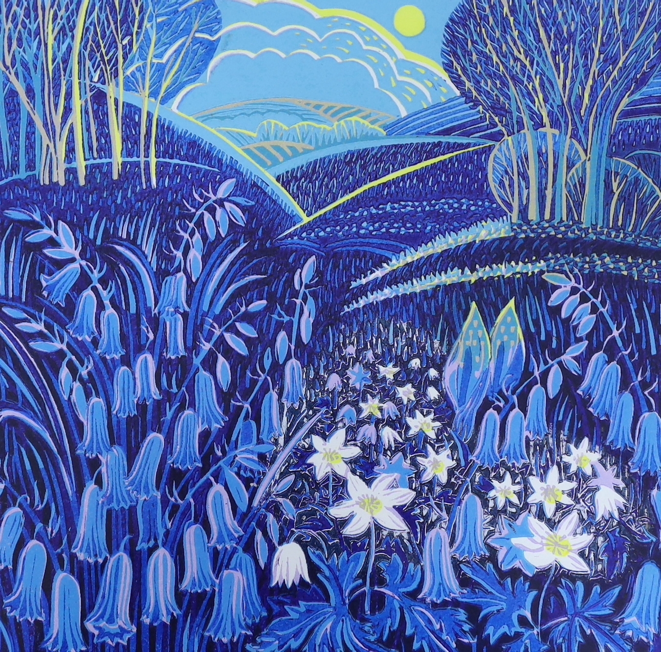 Annie Soudain | three signed colour prints including Cherry Trees ...