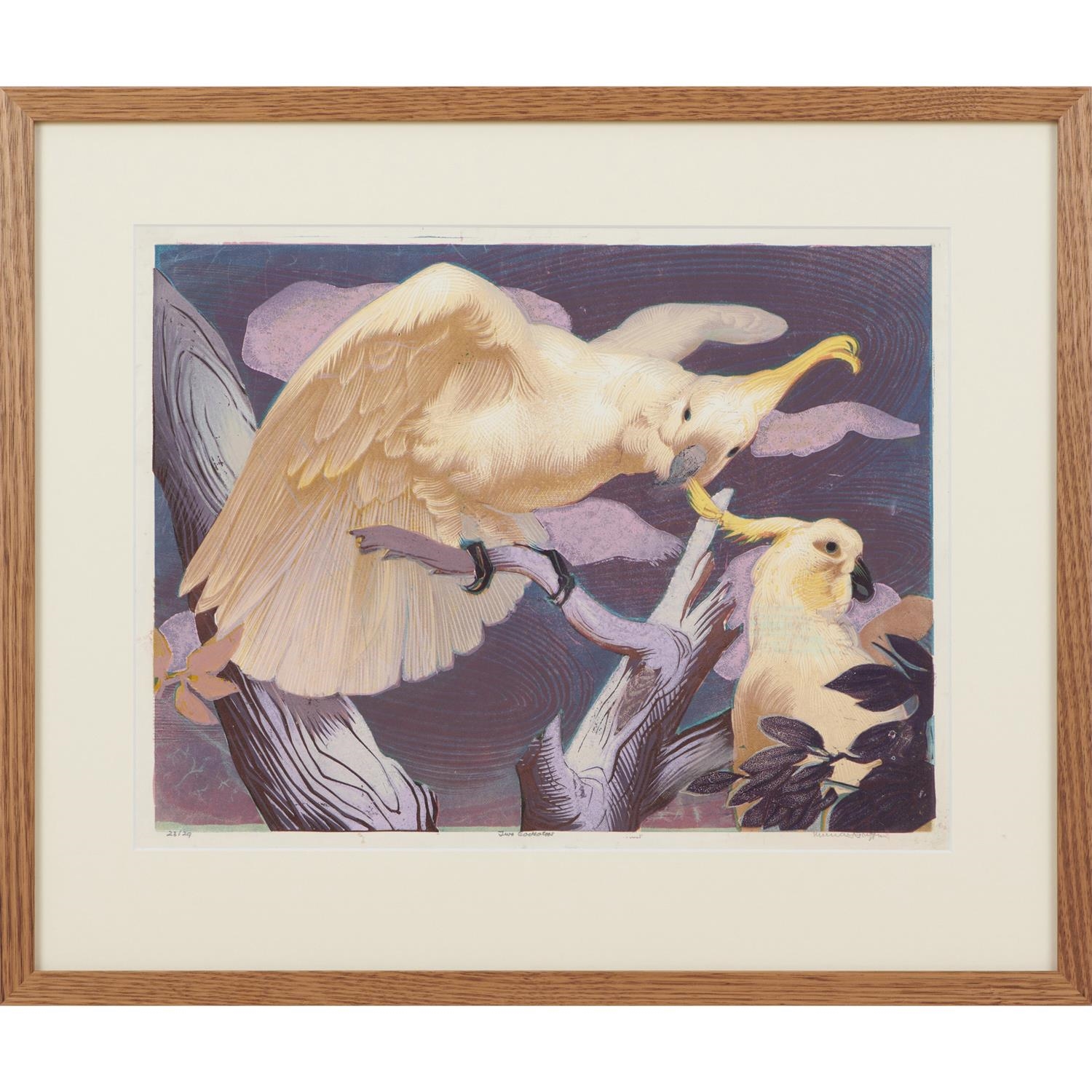 Vaughan Murray Griffin | Two Cockatoos (1969) | MutualArt