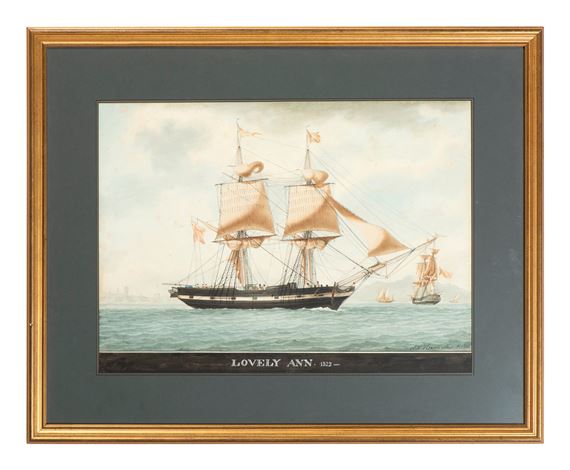 Antoine Roux | Lovely Ann (1822) | MutualArt