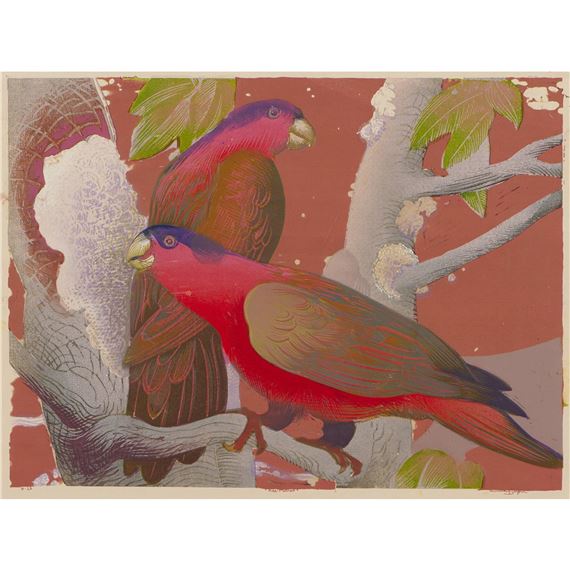 Vaughan Murray Griffin | Red Parrot | MutualArt