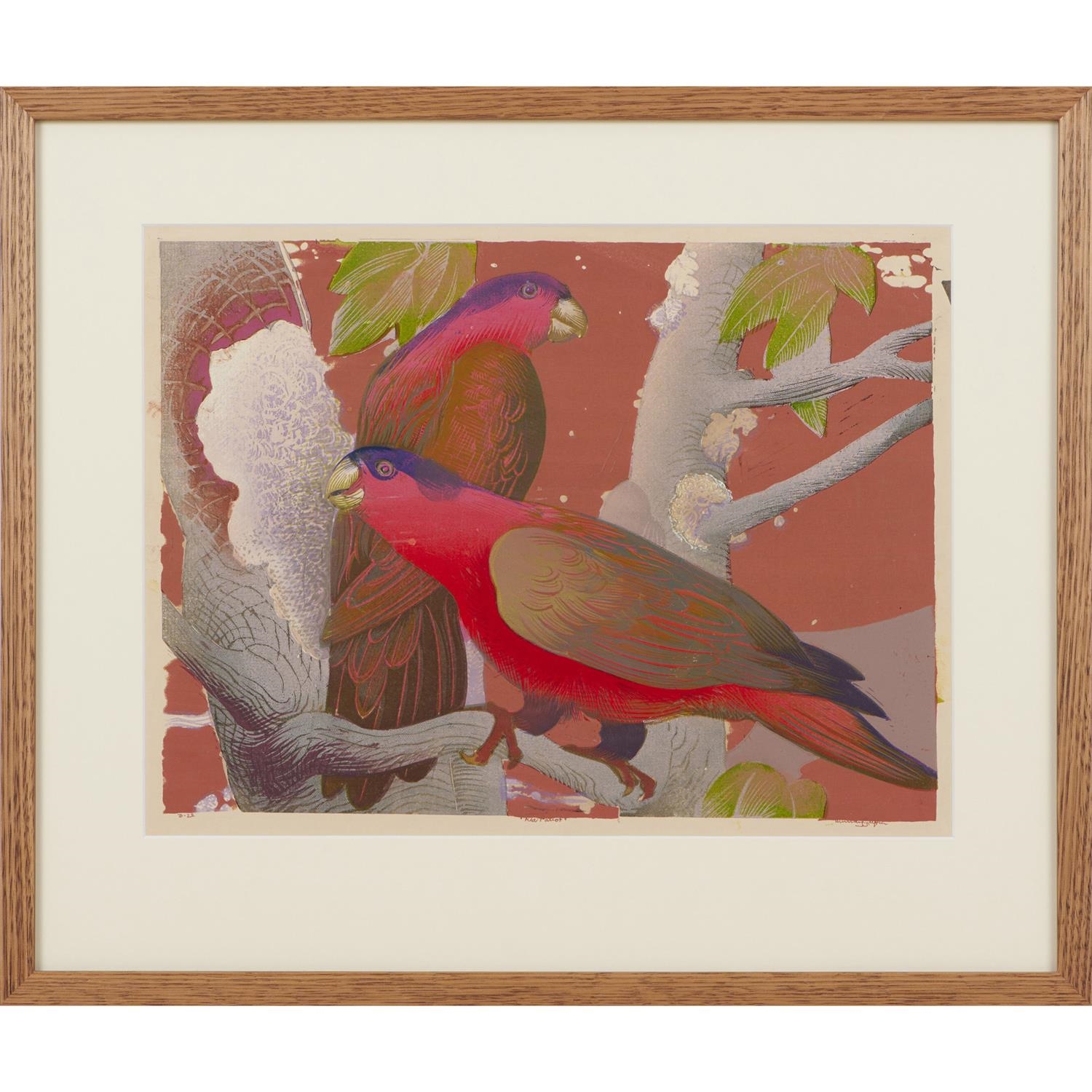 Vaughan Murray Griffin | Red Parrot | MutualArt