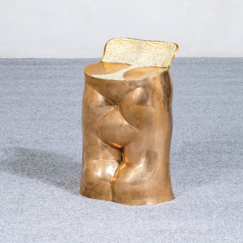 Novello Finotti | Sgabello scultura mod. Fausto (1972) | MutualArt