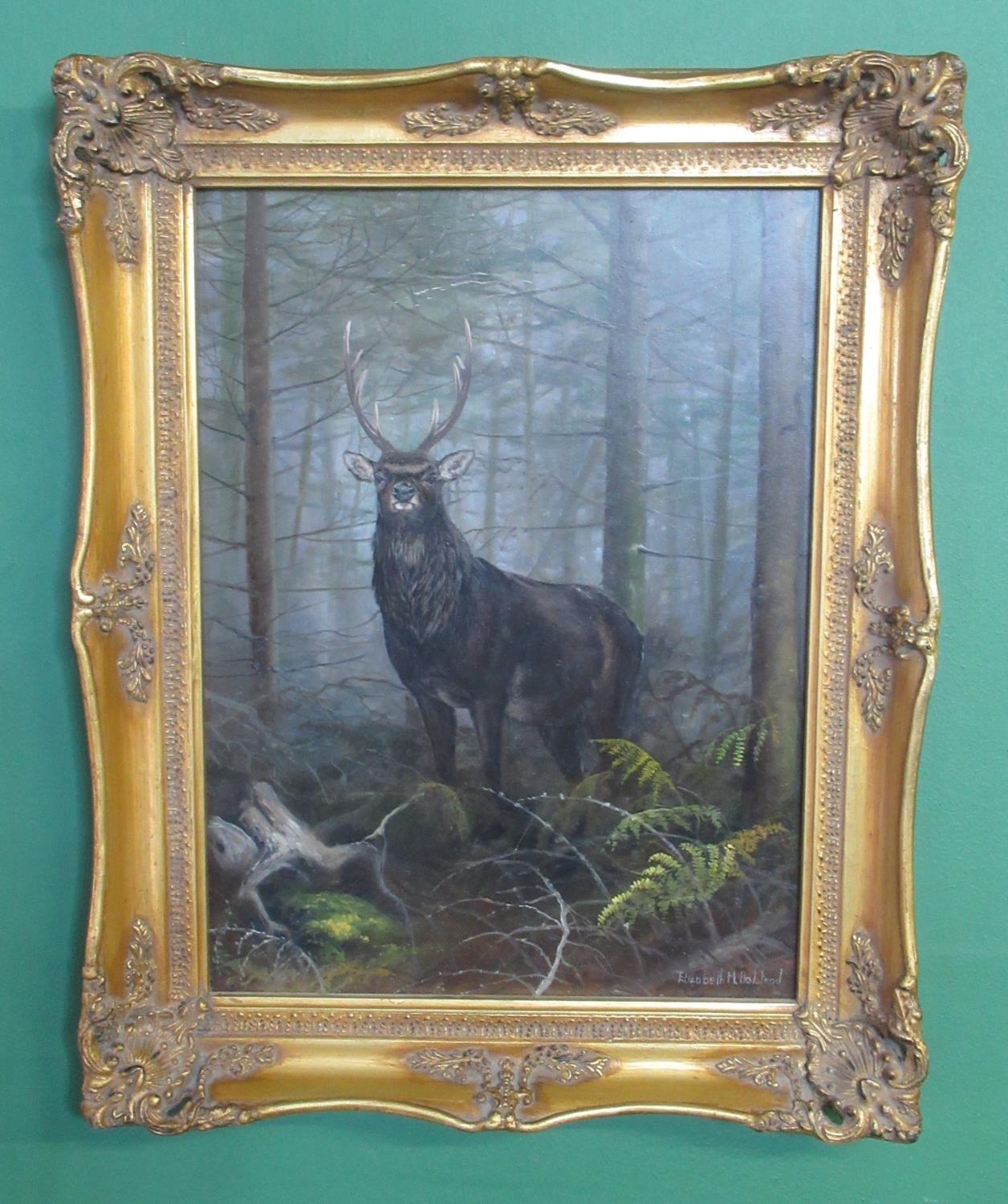 Elizabeth Halstead | 'Sika Stag' (2000) | MutualArt