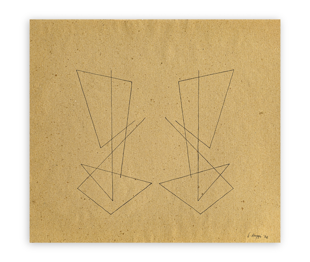 Gino Luggi | Lotto unico di 2 opere (1976) | MutualArt