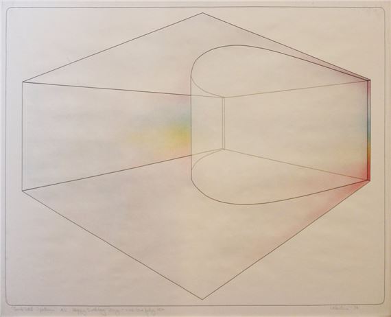 DeWain Valentine | Curved Wall-Spectrum (1974) | MutualArt