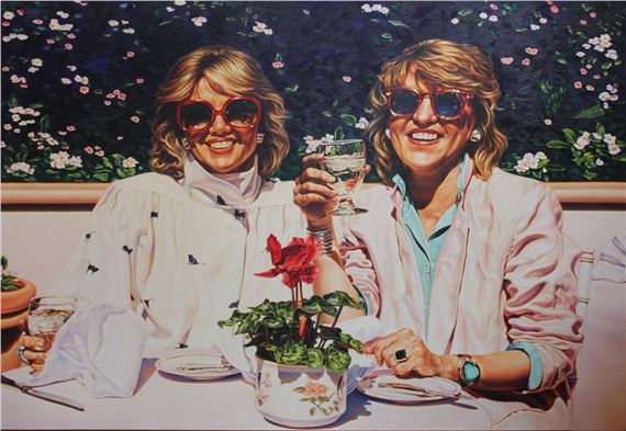 D.J. Hall | Lot of 2: Here's To The Ladies Who Lunch (1984) | MutualArt