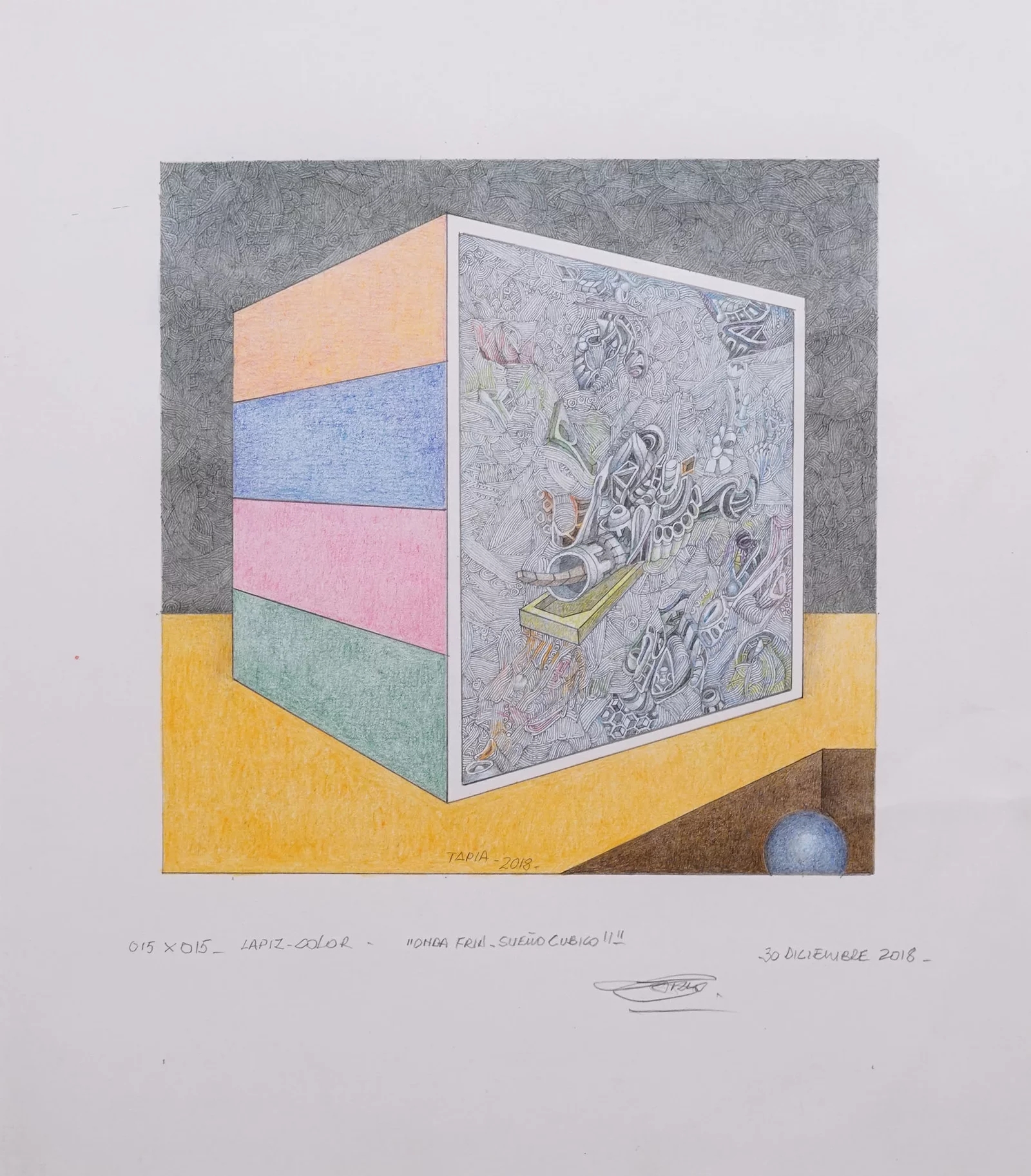 Jorge Tapia | ONDA FRIA, SUEÑO CÚBICO | MutualArt