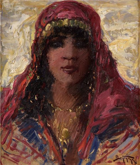 Adolf Behrmann | Junge Orientalin | MutualArt