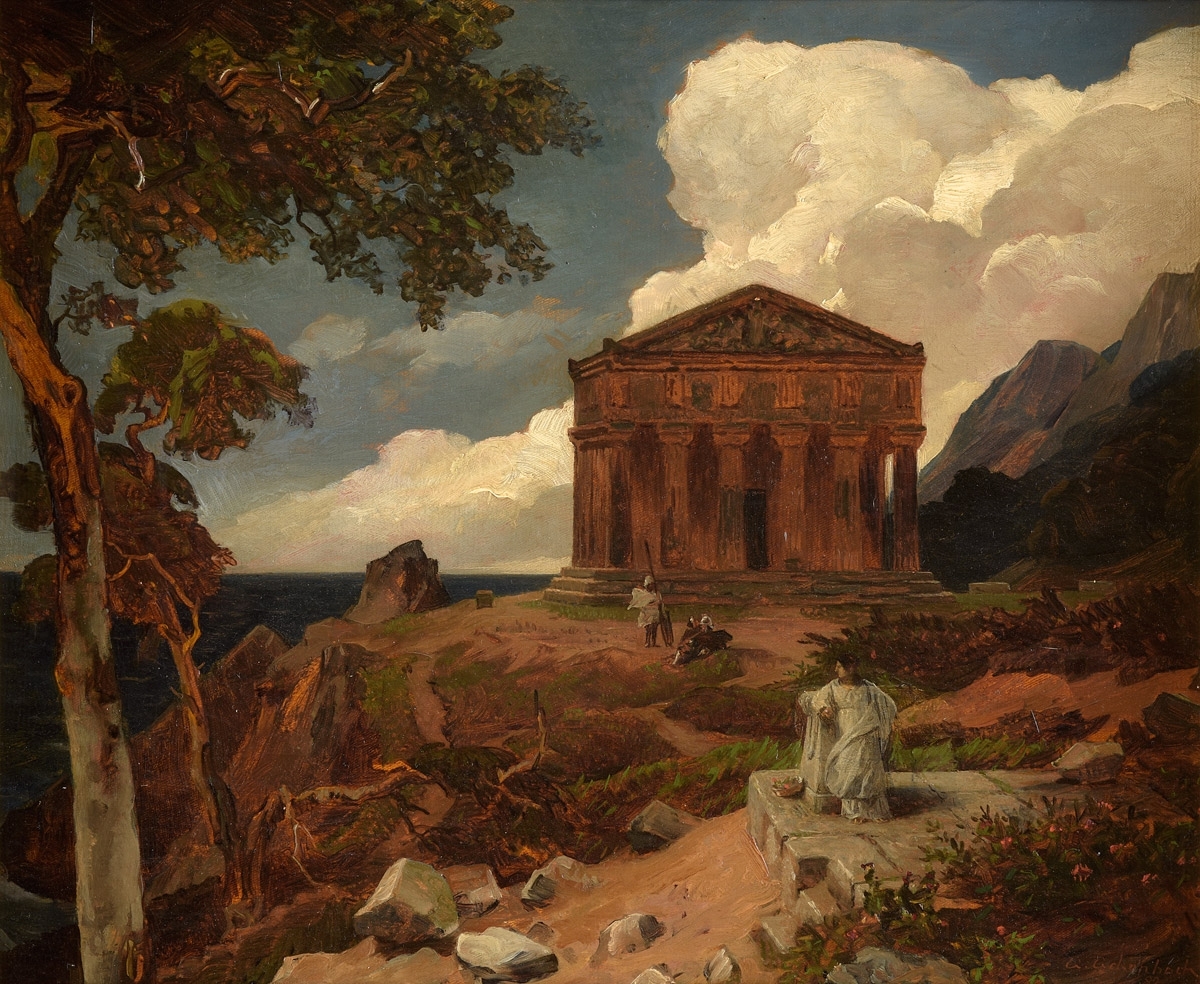 Andreas Achenbach | Iphigenie auf Tauris. (1882) | MutualArt