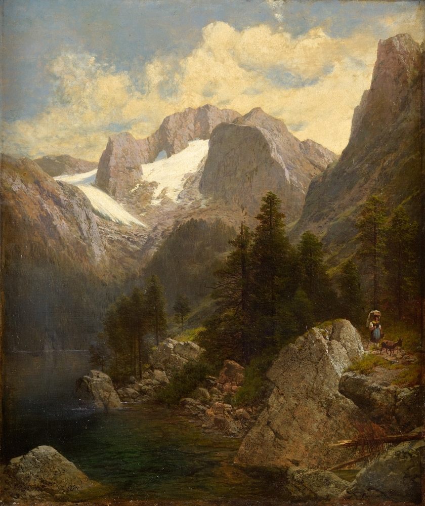 Karl Millner | Night on the Untersberg | MutualArt