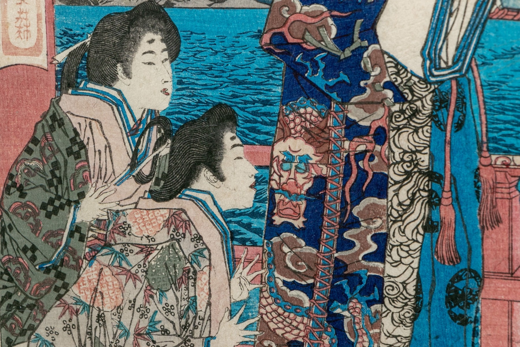 Tsukioka Yoshitoshi | Taira No Sokoku Kiyomori (Circa 1878) | MutualArt