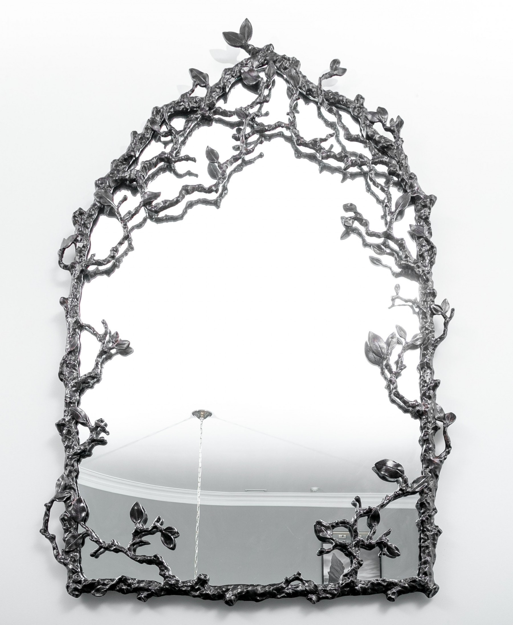 Michael Aram | Michael Aram Sleepy Hollow Faux Bois Arched Wall Mirror ...