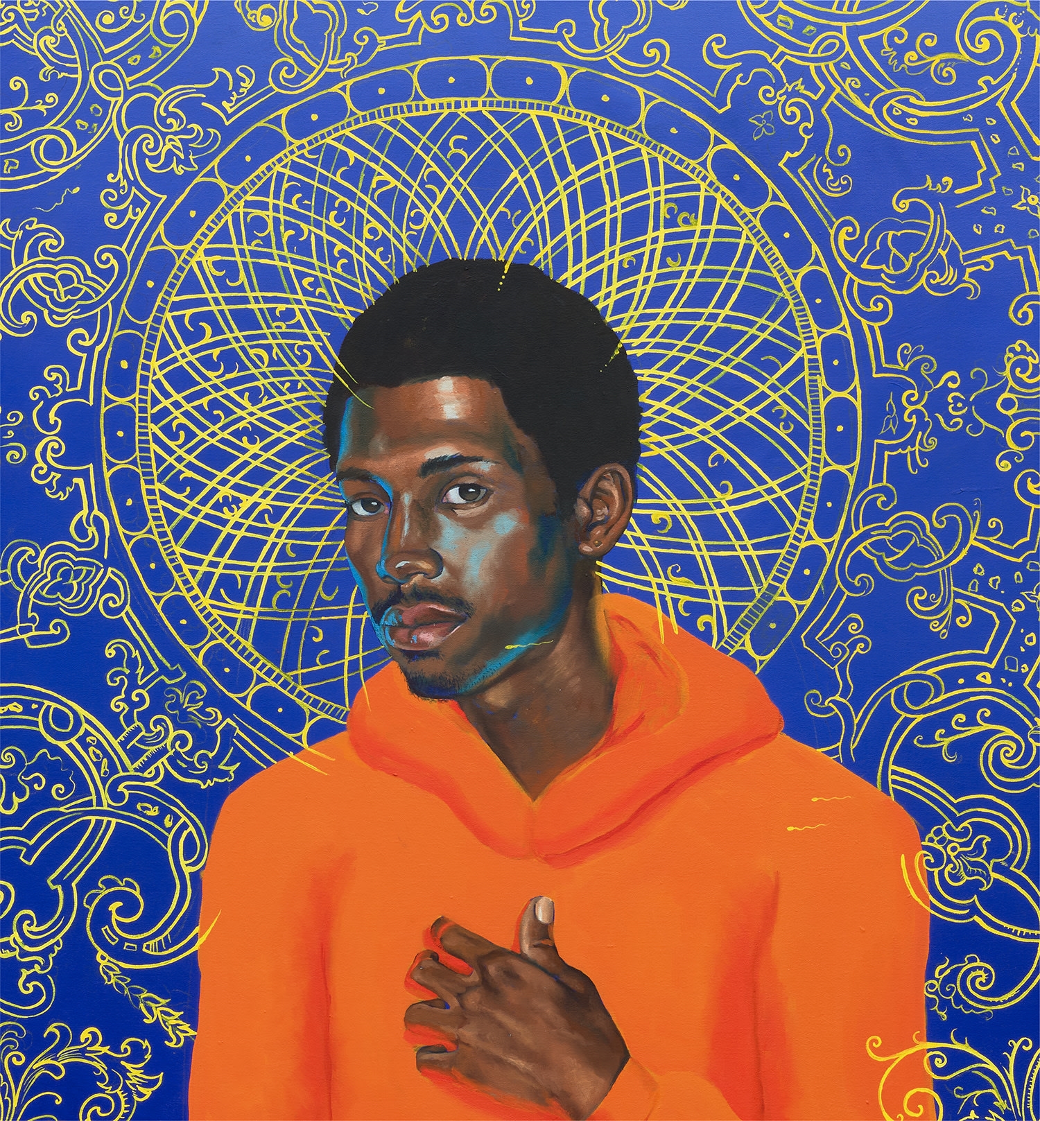 Kehinde Wiley | Passing/Posing (The Reluctant Messiah) (2002) | MutualArt
