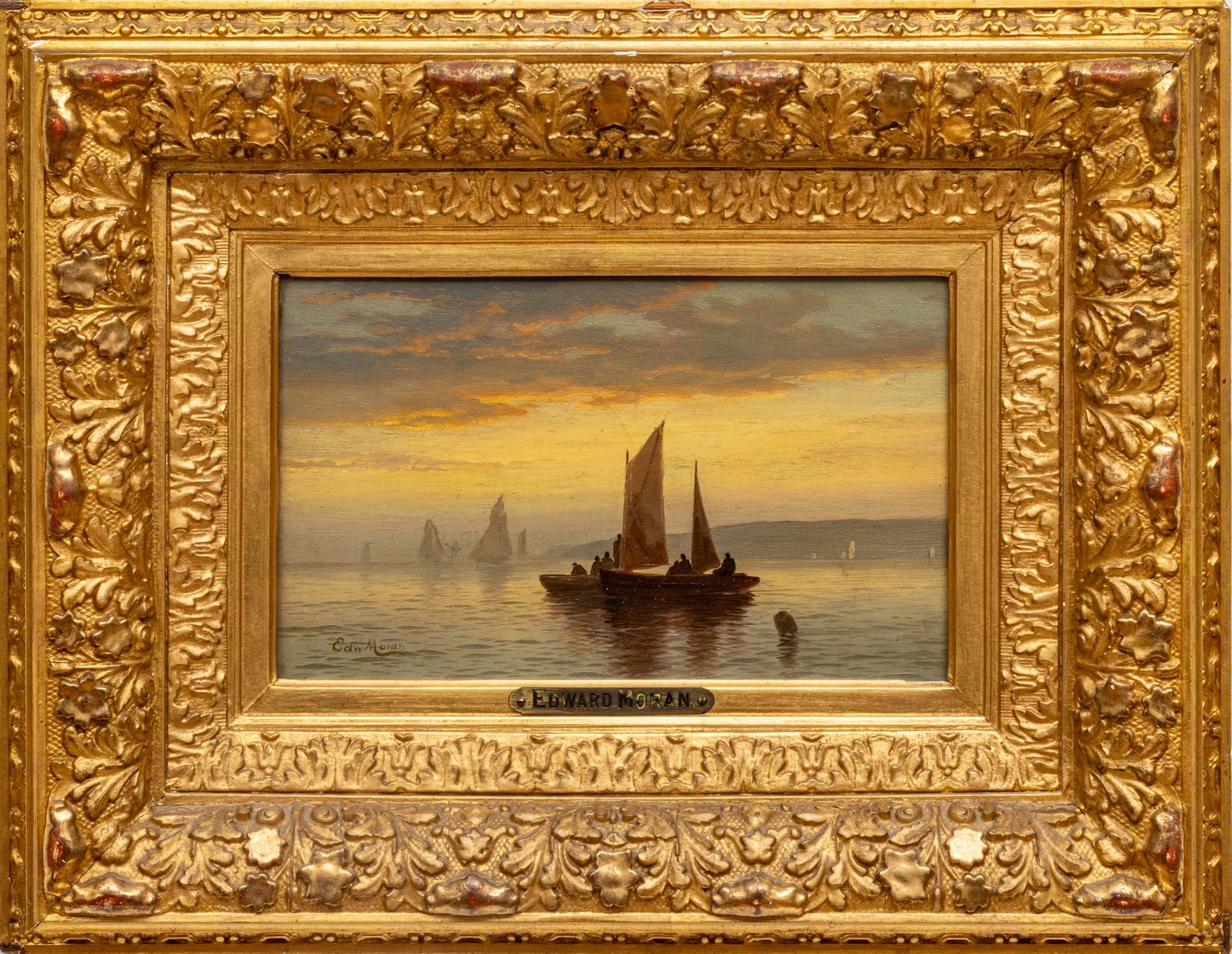 Edward Moran | Edward Moran (American, 1829-1901) Oil on Canvas ...